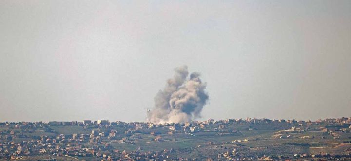 South Lebanon: LAF Site Under Israeli Fire